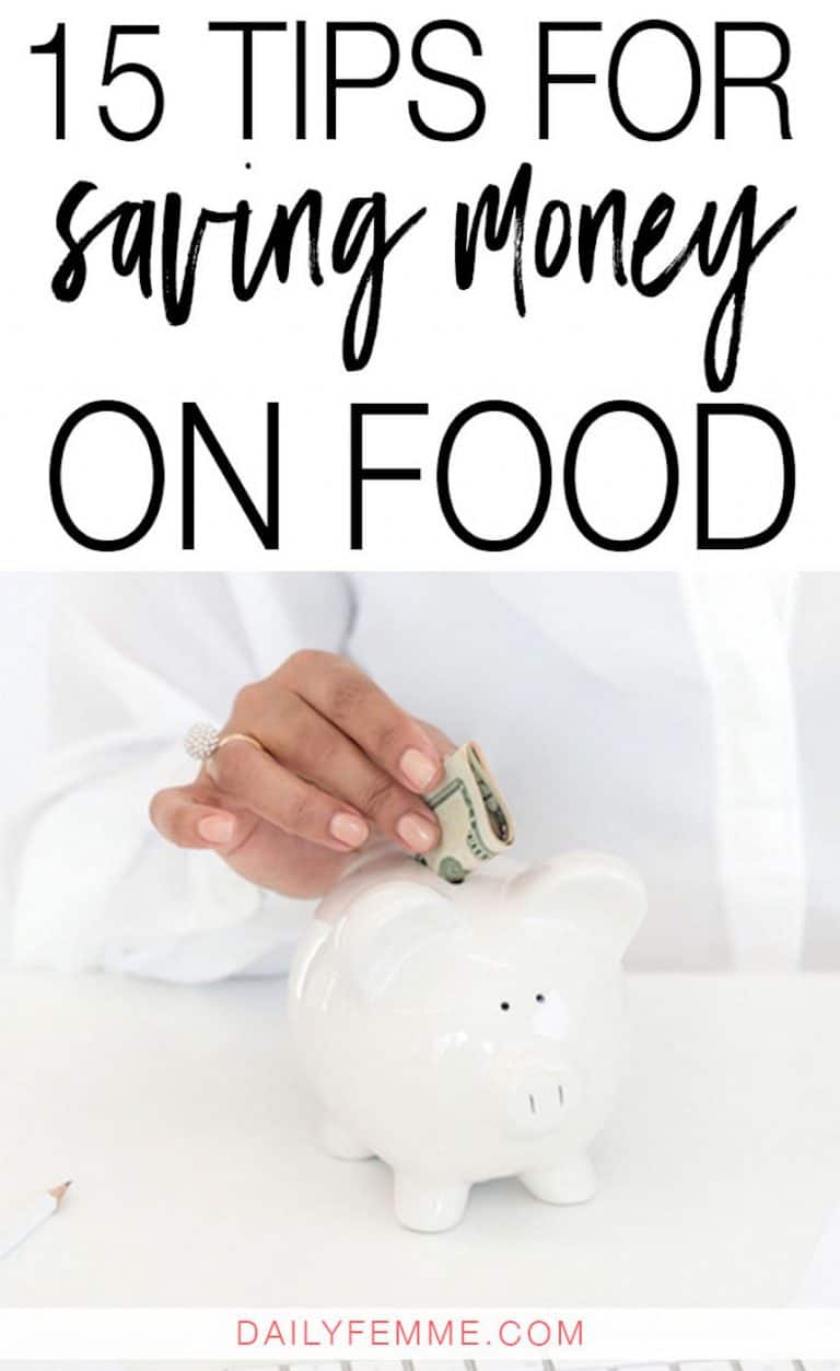 15 Tips For Saving Money On Food - Hello Brazen