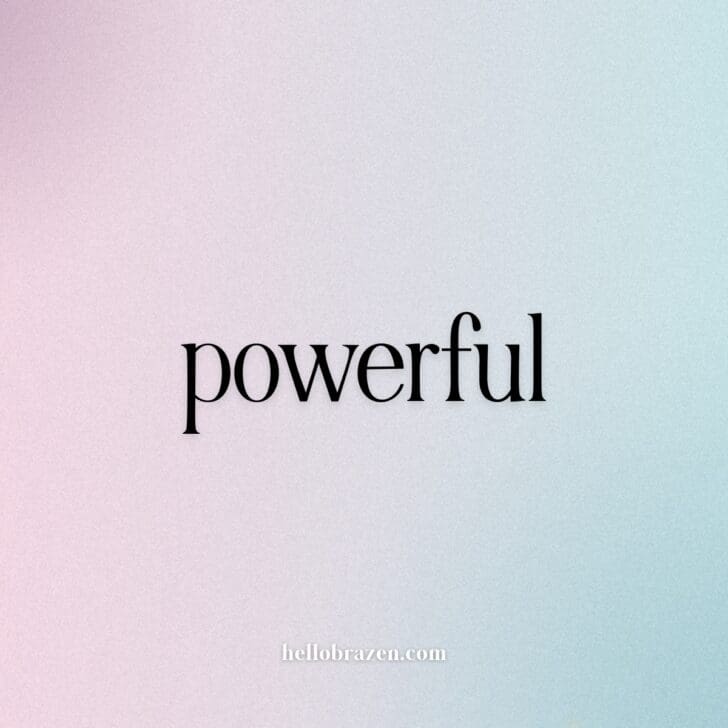 123 One Word Affirmations To Create A Positive Mindset - Hello Brazen