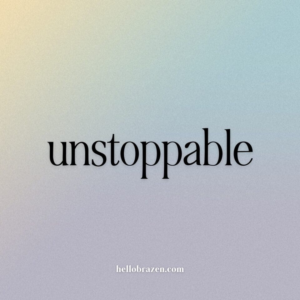 123 One Word Affirmations To Create A Positive Mindset - Hello Brazen