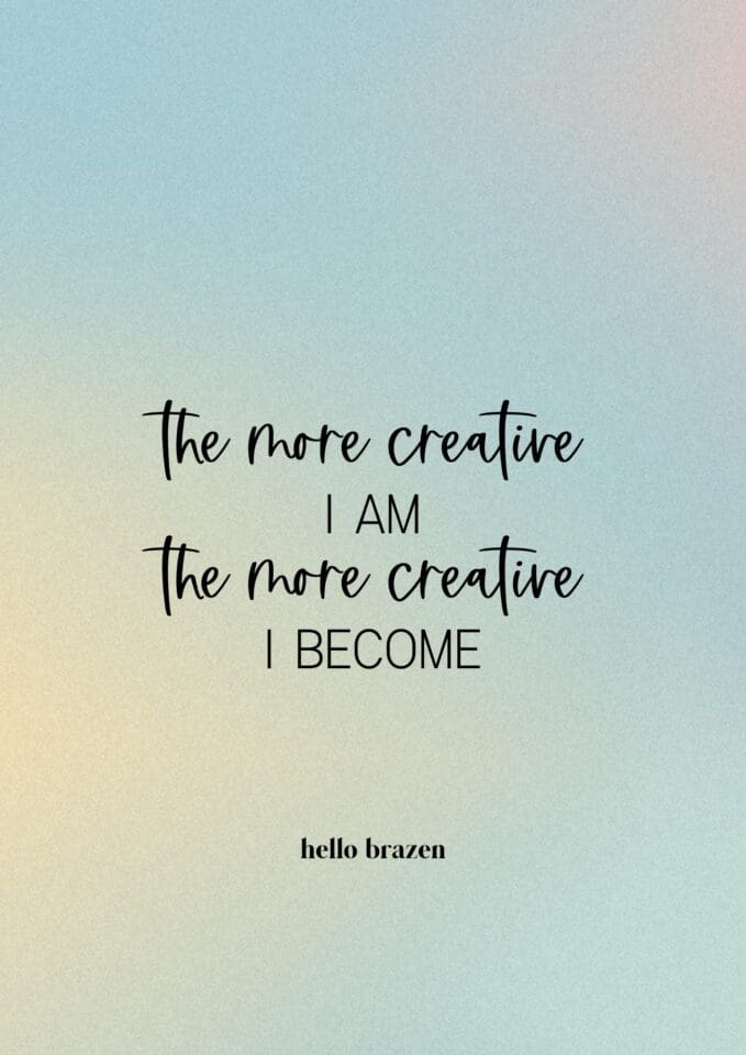 65 Affirmations For Creativity To Inspire Your Creative Genius - Hello ...
