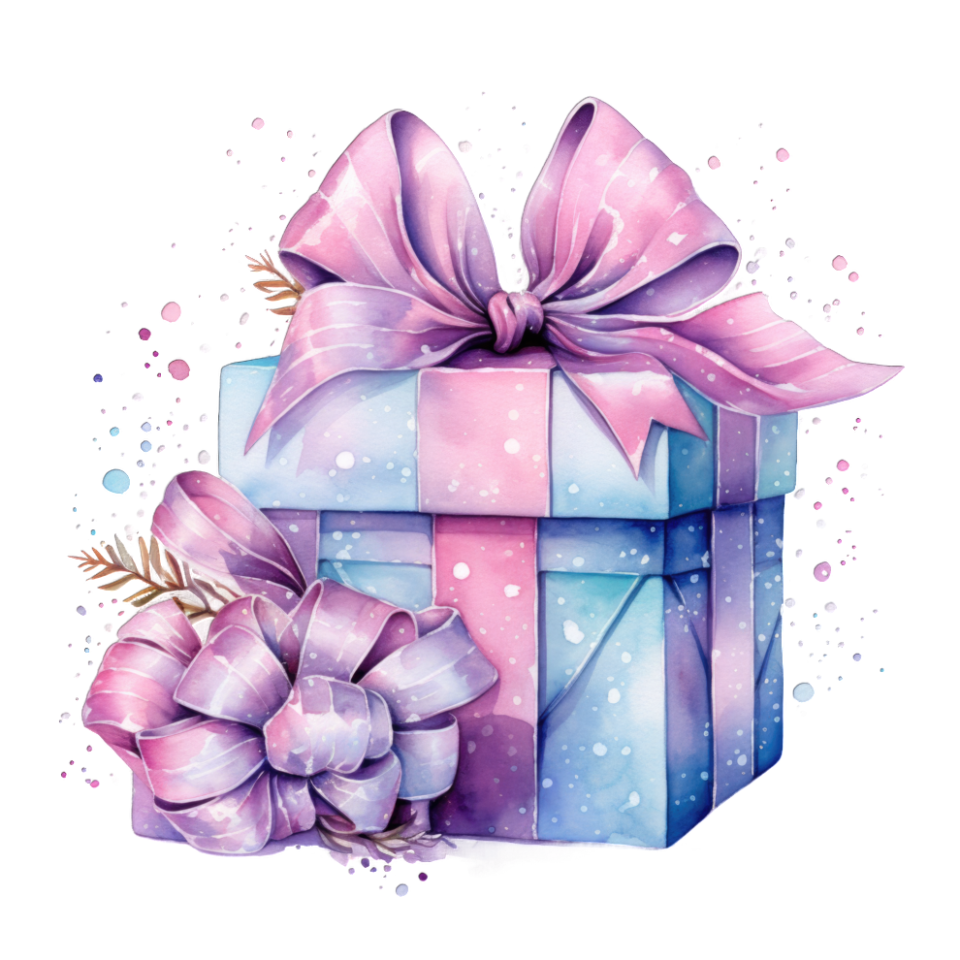 Pink Christmas Magic Clipart Collection - Hello Brazen