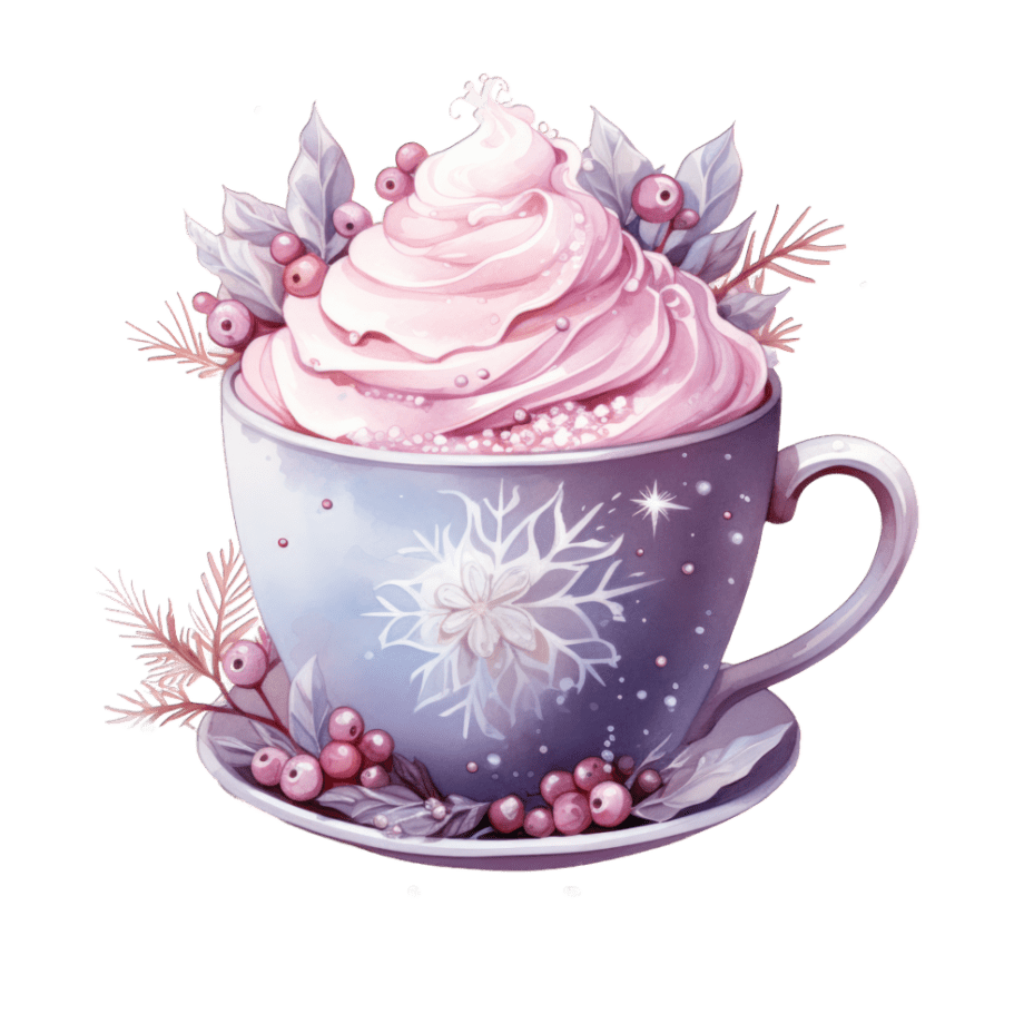 Pink Christmas Magic Clipart Collection - Hello Brazen