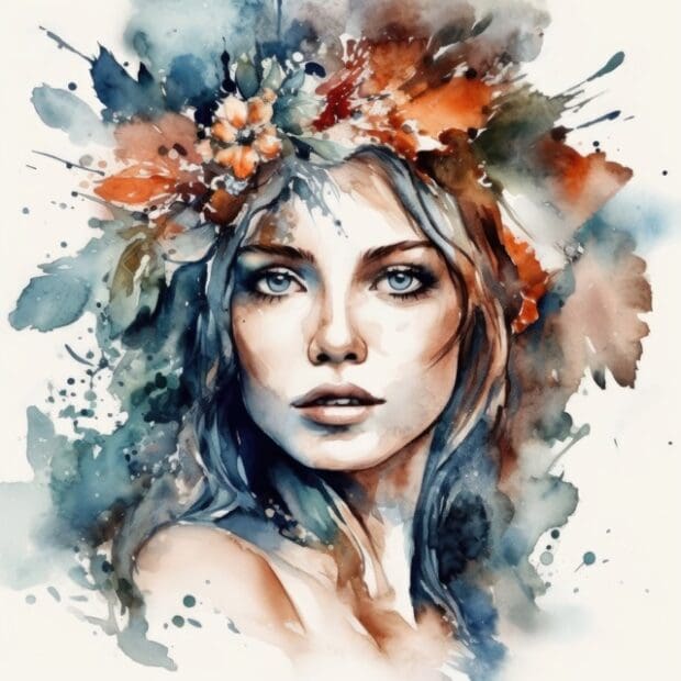 Beautiful Strong Women Watercolor Collection - Hello Brazen