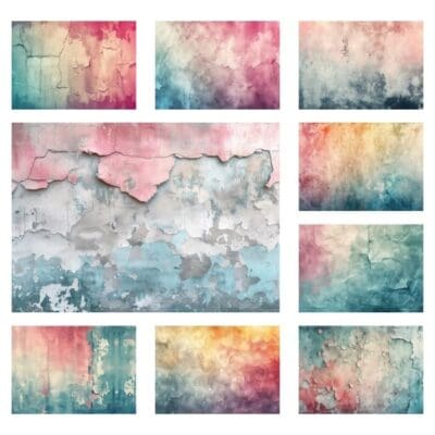 81 Colorful Grunge Printable Backgrounds - Hello Brazen