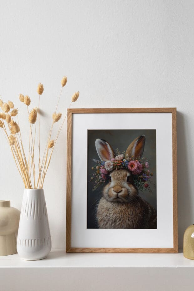 Rabbits + Florals Portraiture Collection - Hello Brazen