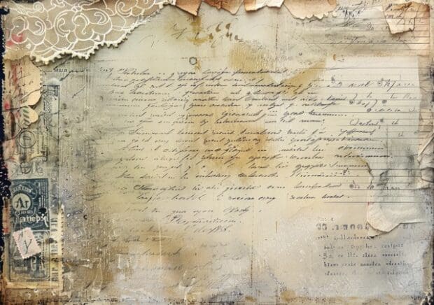 Vintage Scrapbook Junk Journal Backgrounds (Free Download) - Hello Brazen