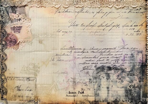 Vintage Scrapbook Junk Journal Backgrounds (Free Download) - Hello Brazen