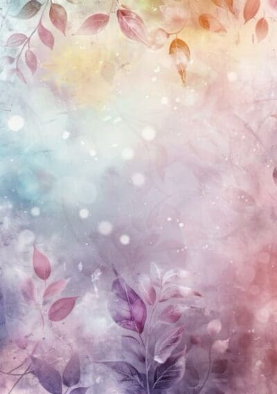 56 Pastel Leaves Backgrounds - Free Printable - Hello Brazen
