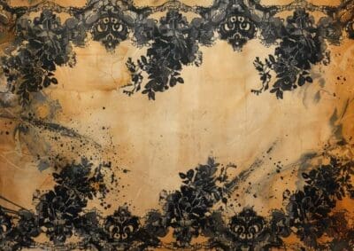 65 Black Vintage Lace Junk Journal Backgrounds - Free Printable - Hello ...