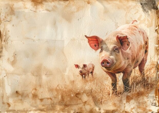 44 Pigs On The Farm Junk Journal Printable Pages - Free Download ...
