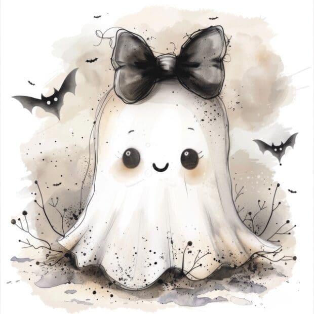 32 Cute Ghost Clipart Images - Free Download - Hello Brazen