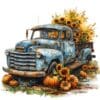 40 Farm Truck + Pumpkins Clipart - Free Download - Hello Brazen