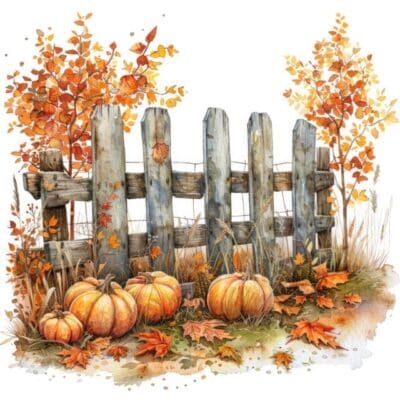 34 Pumpkins + Fences Clipart Images - Free Download - Hello Brazen