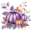 16 Purple Fall Pumpkins Clipart Images - Free Download - Hello Brazen