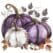16 Purple Fall Pumpkins Clipart Images - Free Download - Hello Brazen