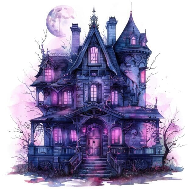 28 Haunted House Clipart Images - Free Download - Hello Brazen