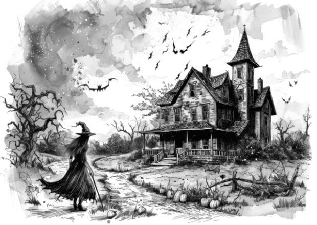 46 Halloween Haunted House Junk Journal Pages - Free Download - Hello ...