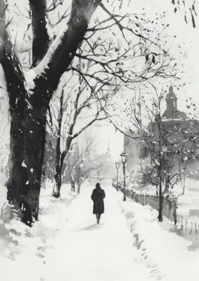 64 Black and White Winter Images - Free Download - Hello Brazen