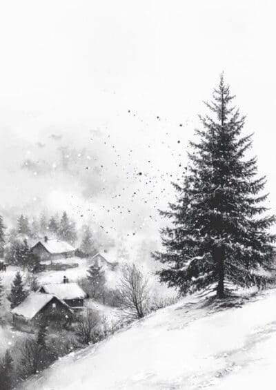 64 Black and White Winter Images - Free Download - Hello Brazen