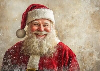 47 Santa Paintings - Free Printable Art - Hello Brazen