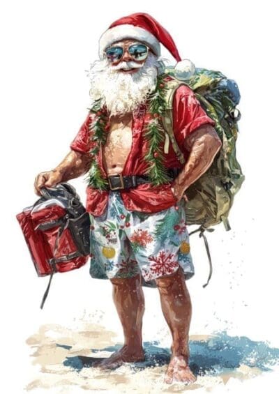 38 Summer Santa Images - Free Download - Hello Brazen