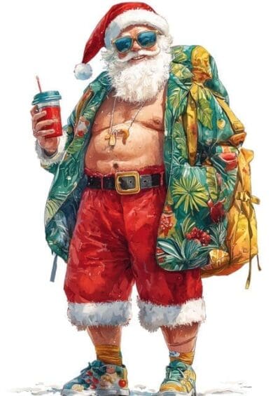 38 Summer Santa Images - Free Download - Hello Brazen