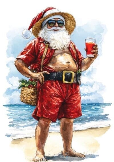 38 Summer Santa Images - Free Download - Hello Brazen