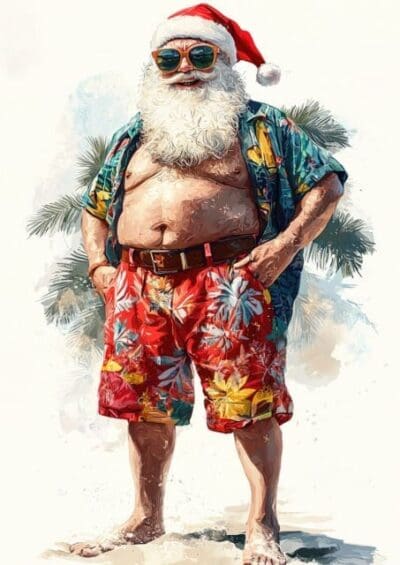 38 Summer Santa Images - Free Download - Hello Brazen