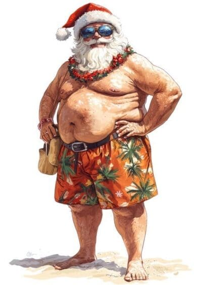38 Summer Santa Images - Free Download - Hello Brazen