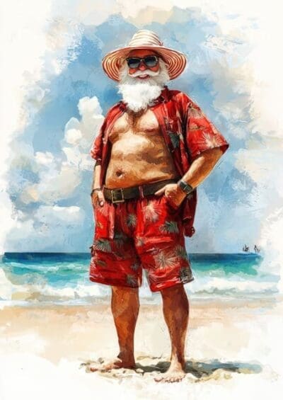 38 Summer Santa Images - Free Download - Hello Brazen