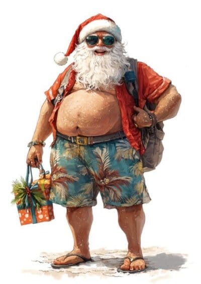 38 Summer Santa Images - Free Download - Hello Brazen