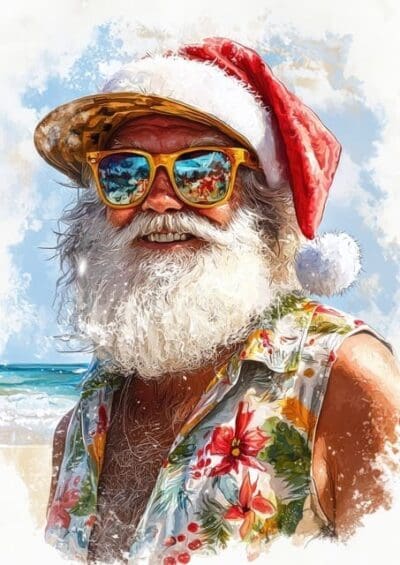 38 Summer Santa Images - Free Download - Hello Brazen