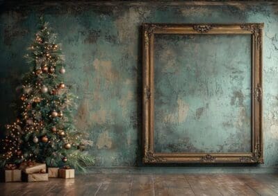 56 Vintage Frames + Christmas Trees - Free Download - Hello Brazen