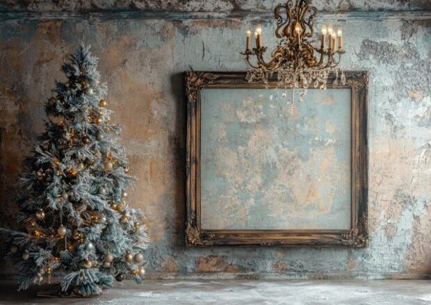 56 Vintage Frames + Christmas Trees - Free Download - Hello Brazen