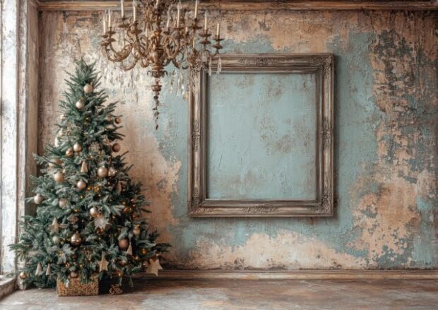 56 Vintage Frames + Christmas Trees - Free Download - Hello Brazen
