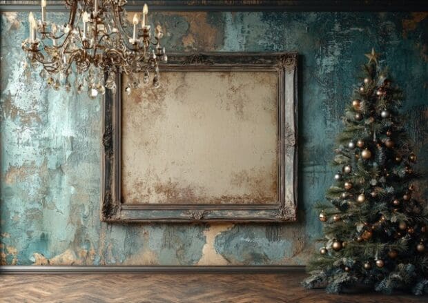 56 Vintage Frames + Christmas Trees - Free Download - Hello Brazen