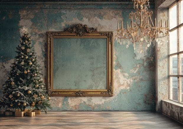 56 Vintage Frames + Christmas Trees - Free Download - Hello Brazen