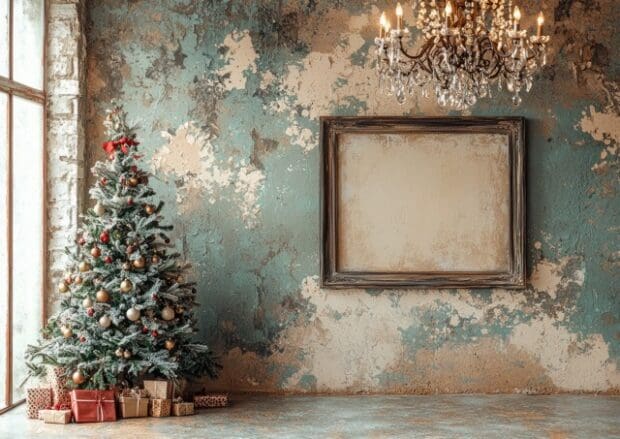 56 Vintage Frames + Christmas Trees - Free Download - Hello Brazen