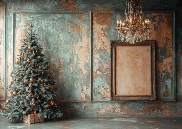 56 Vintage Frames + Christmas Trees - Free Download - Hello Brazen