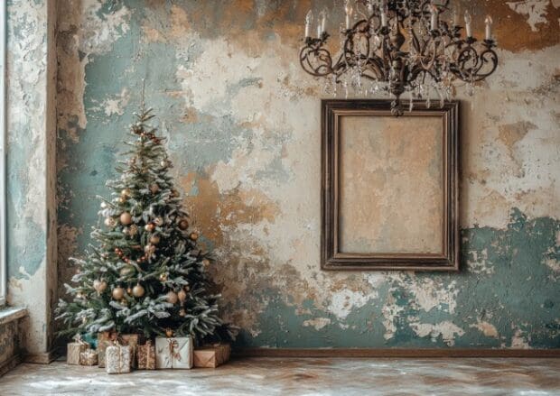 56 Vintage Frames + Christmas Trees - Free Download - Hello Brazen