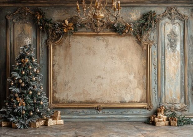 56 Vintage Frames + Christmas Trees - Free Download - Hello Brazen